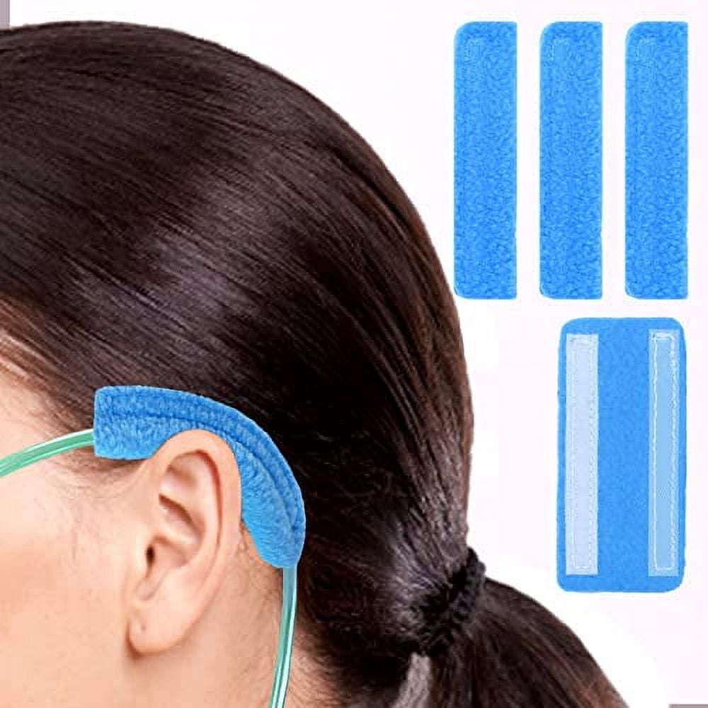 4 Pack Nasal Cannula Ear Cushions Oxygen Cannula Face Soft Cover for ...