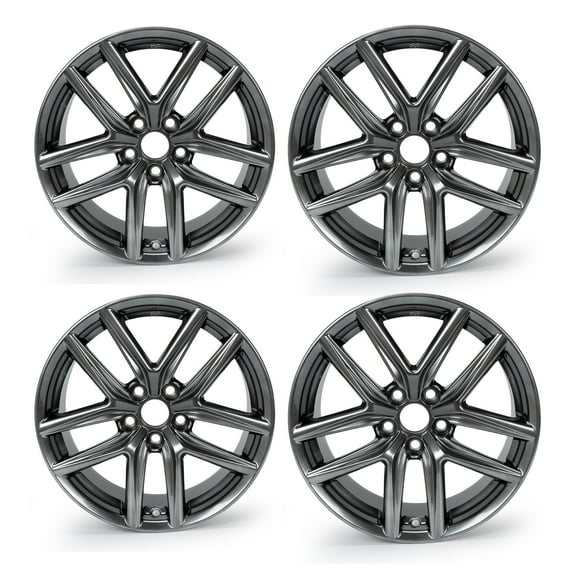 4-Pack New 18 inch Rim 18"x8" Front Wheel Rim 74292 for 2014-2020 LEXUS ...