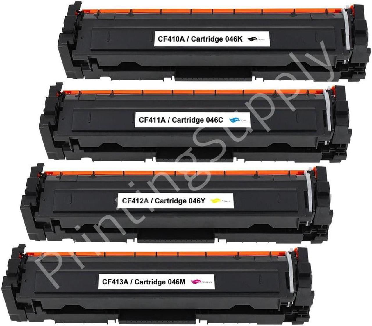 4 Pack New Black Cyan Magenta Yellow Toner Cartridge For HP 410X CF410X ...