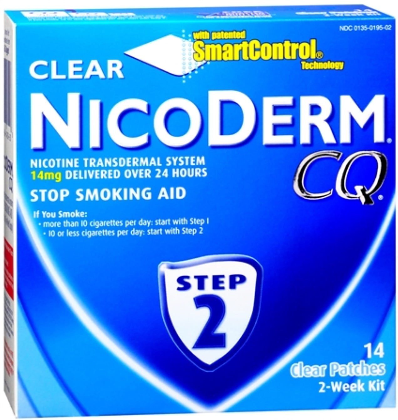 4 Pack - NicoDerm CQ Clear Patches Step 2 14 Each - Walmart.com