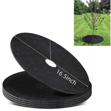 Tree Protection Weed Mat Non-woven Fabric Round Plant Control Trunk ...