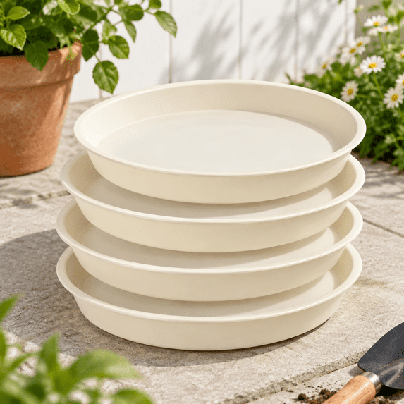 4 Pack Of 16 17 Inch Plant Saucer (15 Base) 2.3