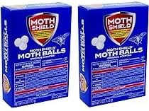 4 Pack Old Fashioned Original Moth Balls, Carpet Beetles, Kills Clothes ...