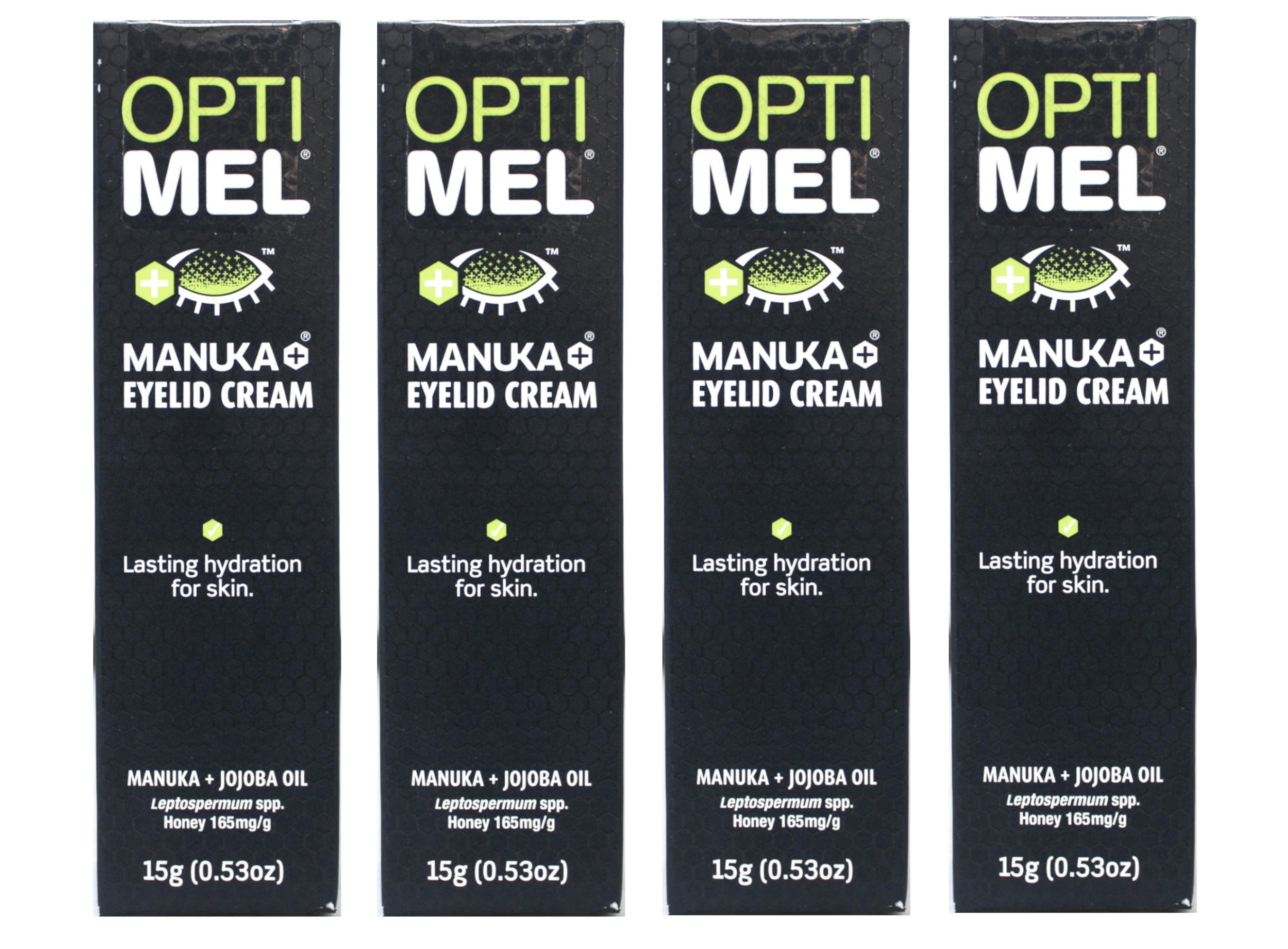 4 Pack - Optimel® Manuka+® Eyelid Cream with Manuka Honey & Jojoba Oil ...