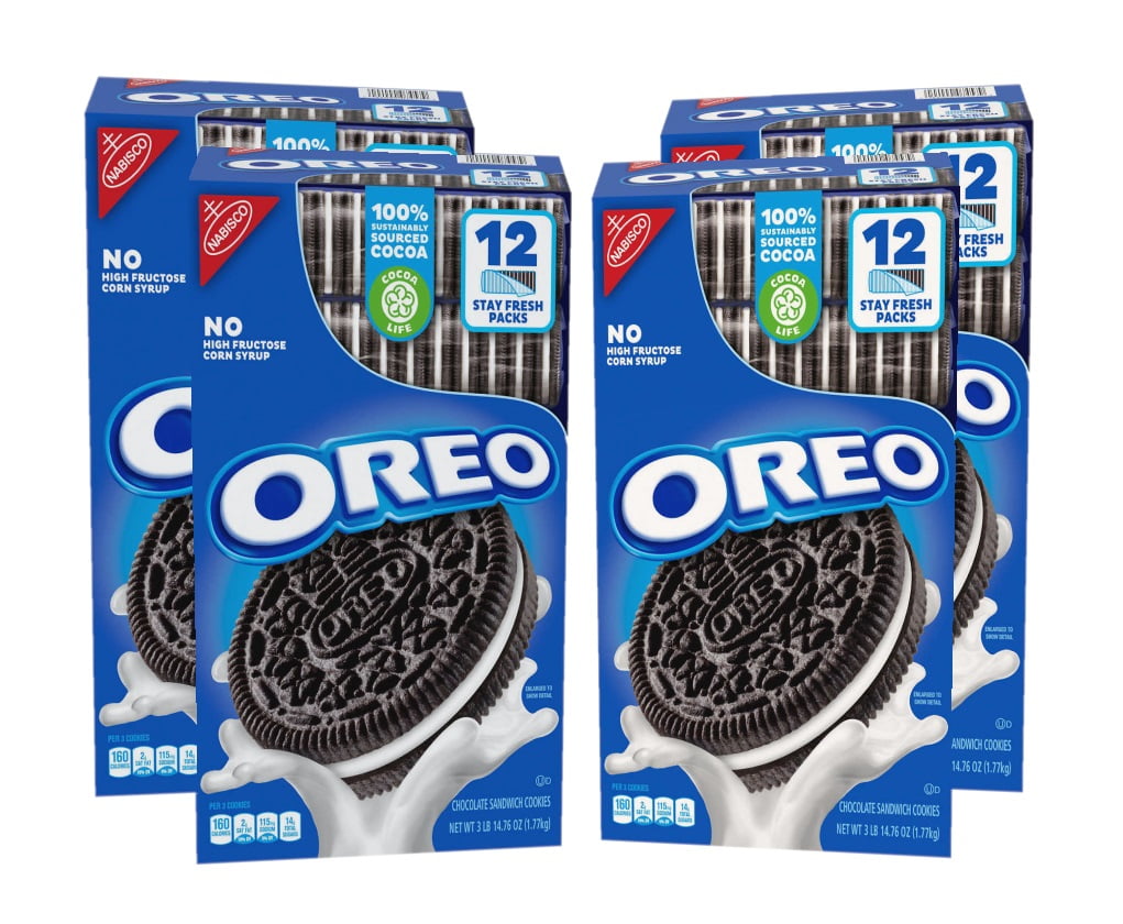 Nabisco Oreo Chocolate Sandwich Cookies, Sustainably Sourced Cocoa ...