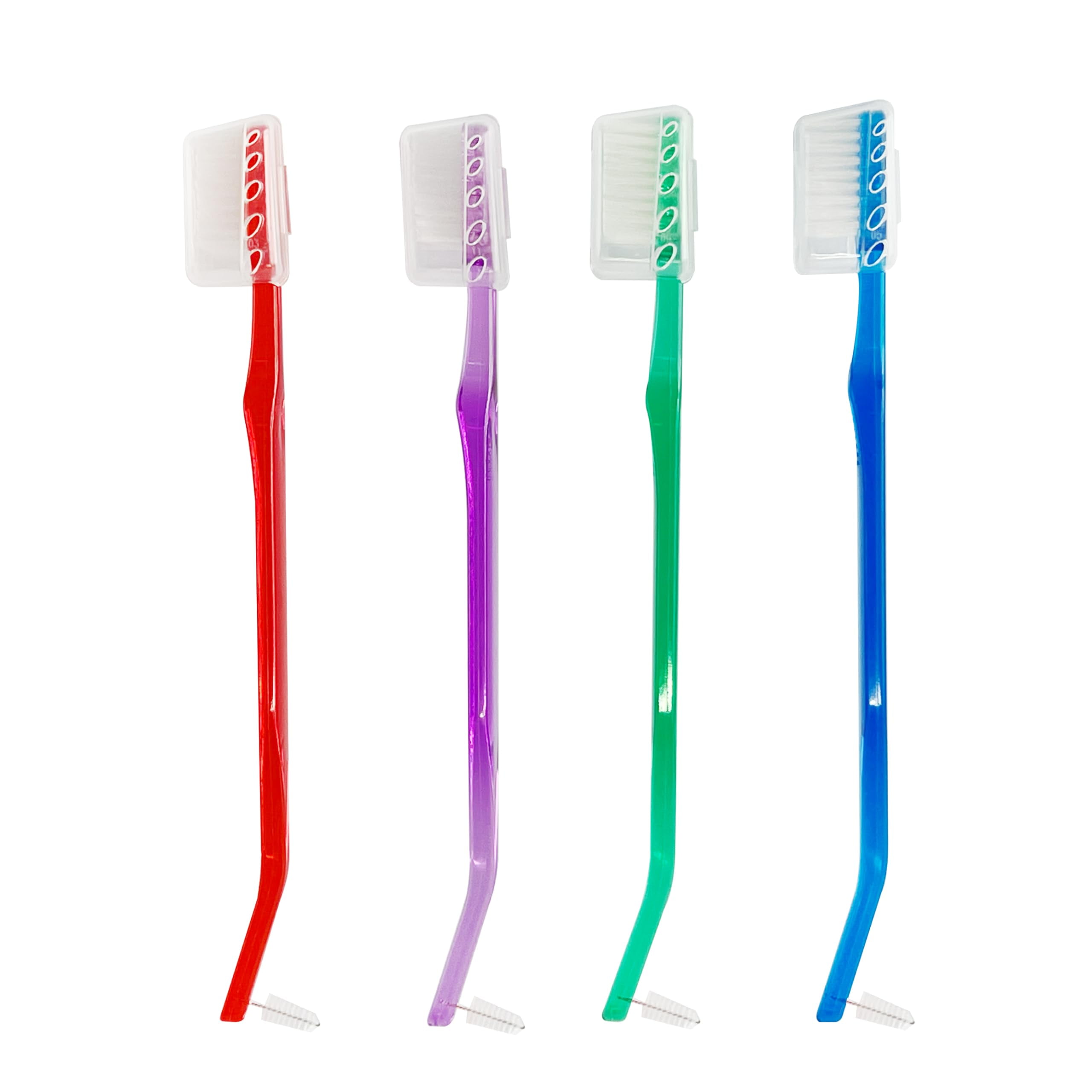 4-Pack Orthodontic Toothbrushes with RRF12 Double-Ended Design - V-Trim ...