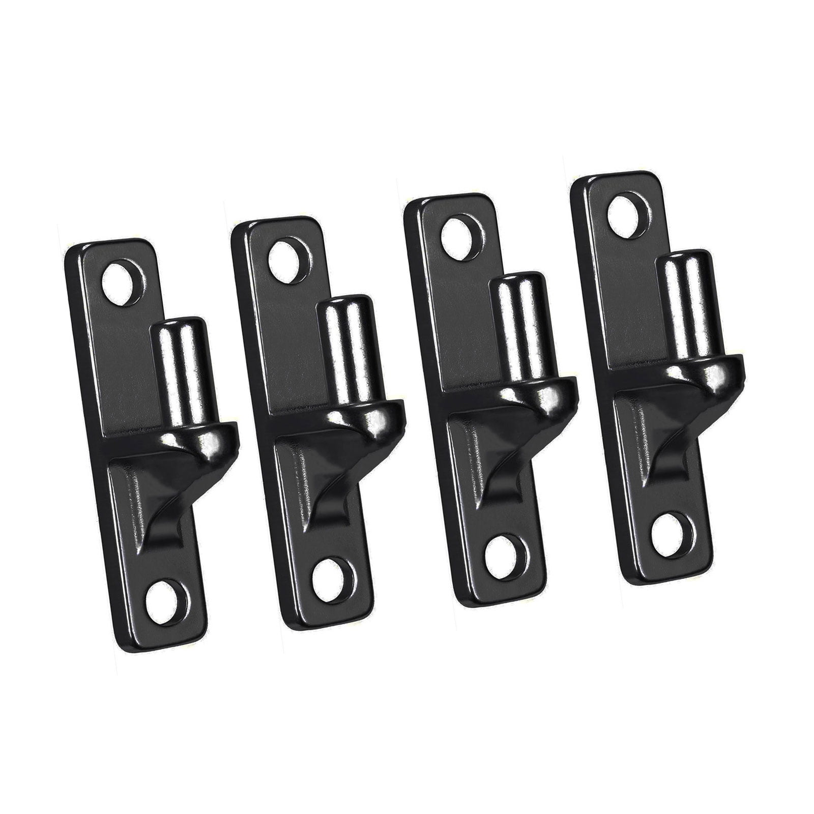 4 Pack Outdoor Chain Link Fence Gate Hinges Portable Sturdy Wall Mount ...