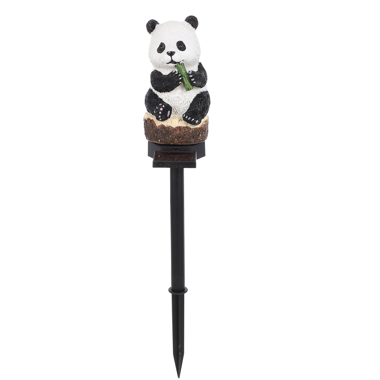 4 Pack Outdoor Decor Solar Panda Lamp Powered Beautiful Garden Light ...