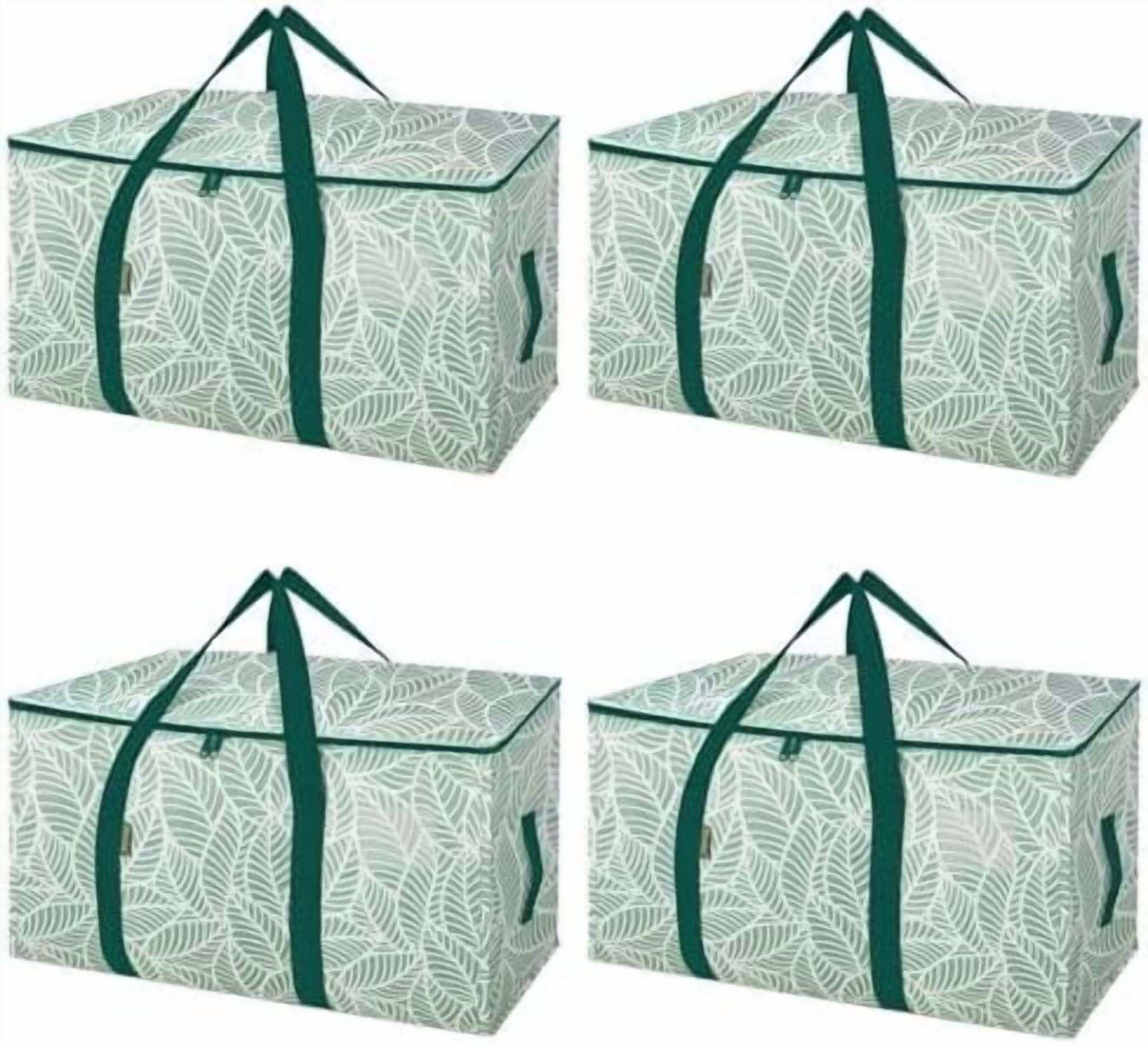 4-Pack Oversized Moving Bags with Reinforced Handles, Heavy-Duty ...