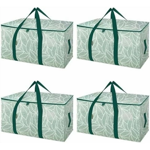 4-Pack Oversized Moving Bags with Reinforced Handles, Heavy-Duty ...