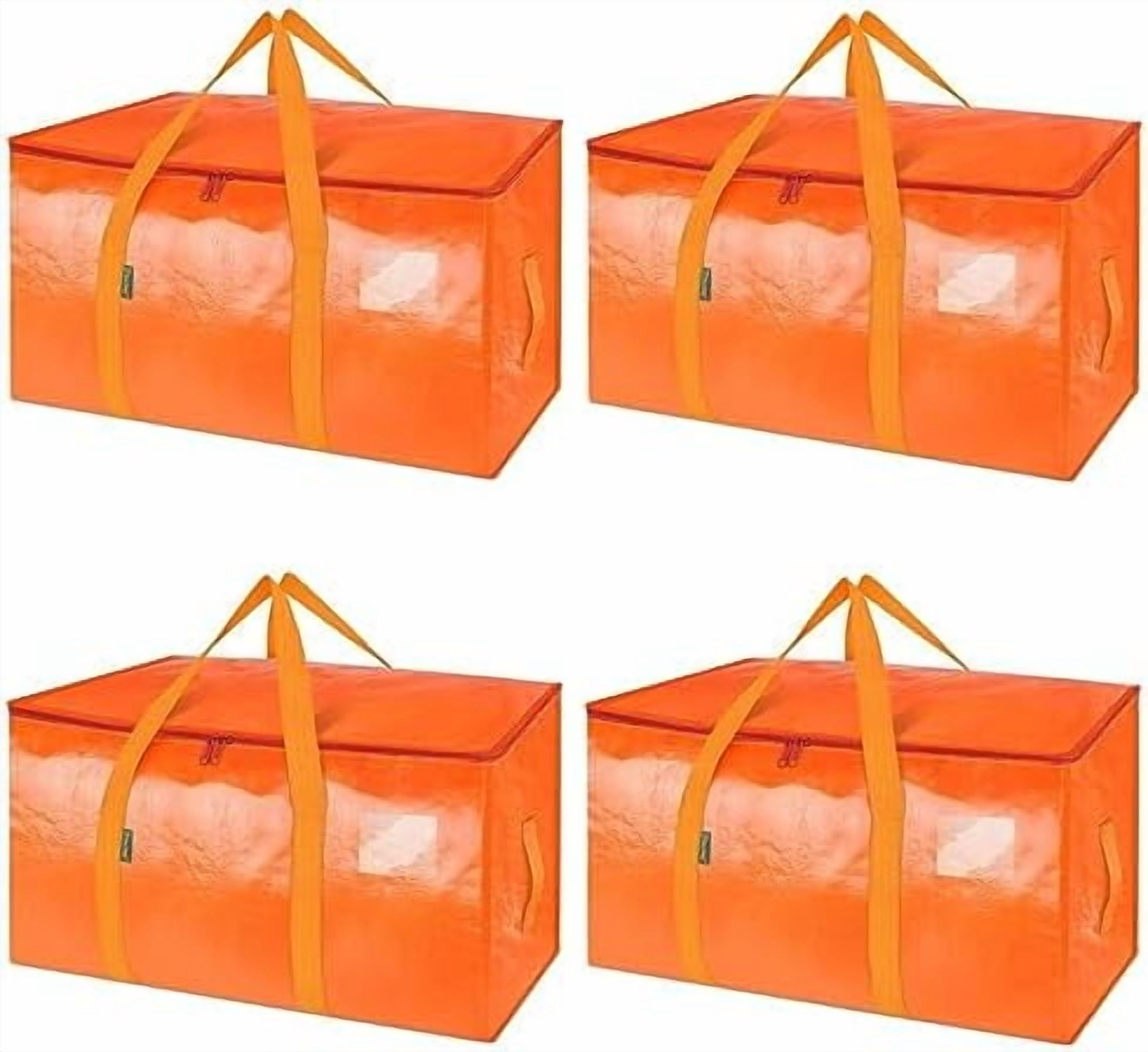 4-Pack Oversized Moving Bags with Reinforced Handles, Heavy-Duty ...