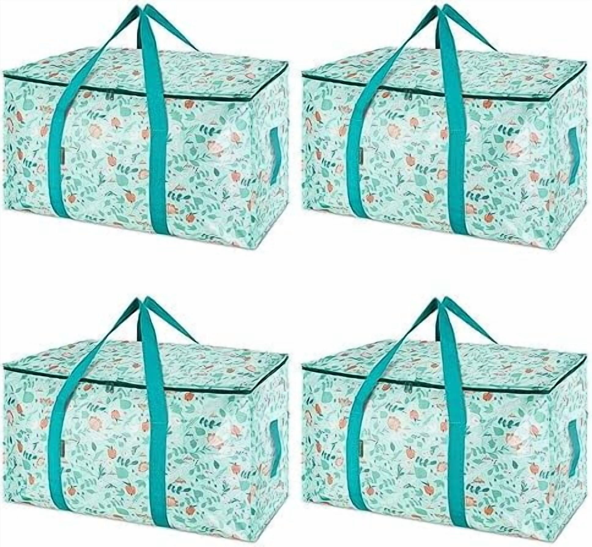 4-Pack Oversized Moving Bags with Reinforced Handles, Heavy-Duty ...