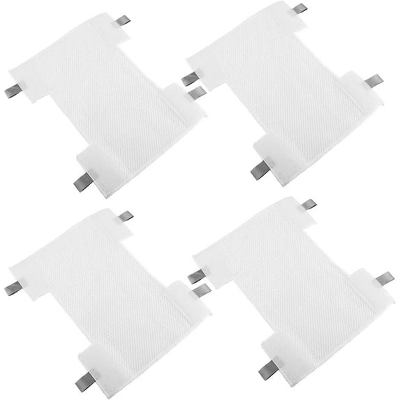 4 Pack Pads for Shark Replacement Washable Microfiber HV300 Series Pad ...