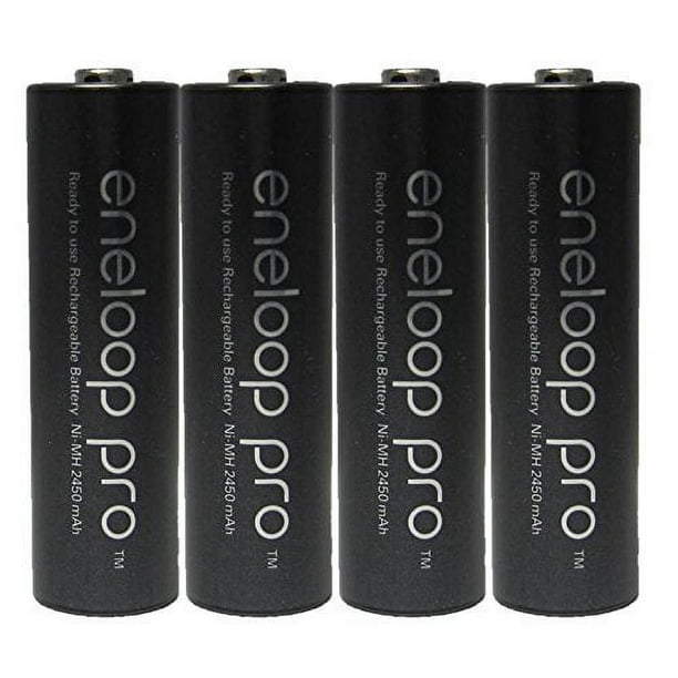 4 Pack Panasonic Eneloop Pro Aa High Capacity Ni Mh Pre Charged