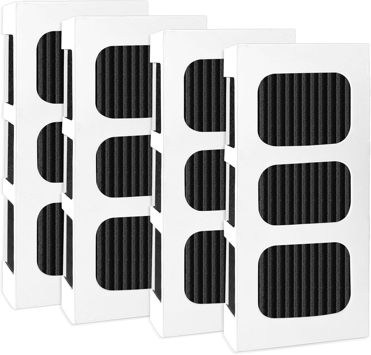 4 Pack Paultra2 Refrigerator Air Filter Replacement For Frigidaire ...