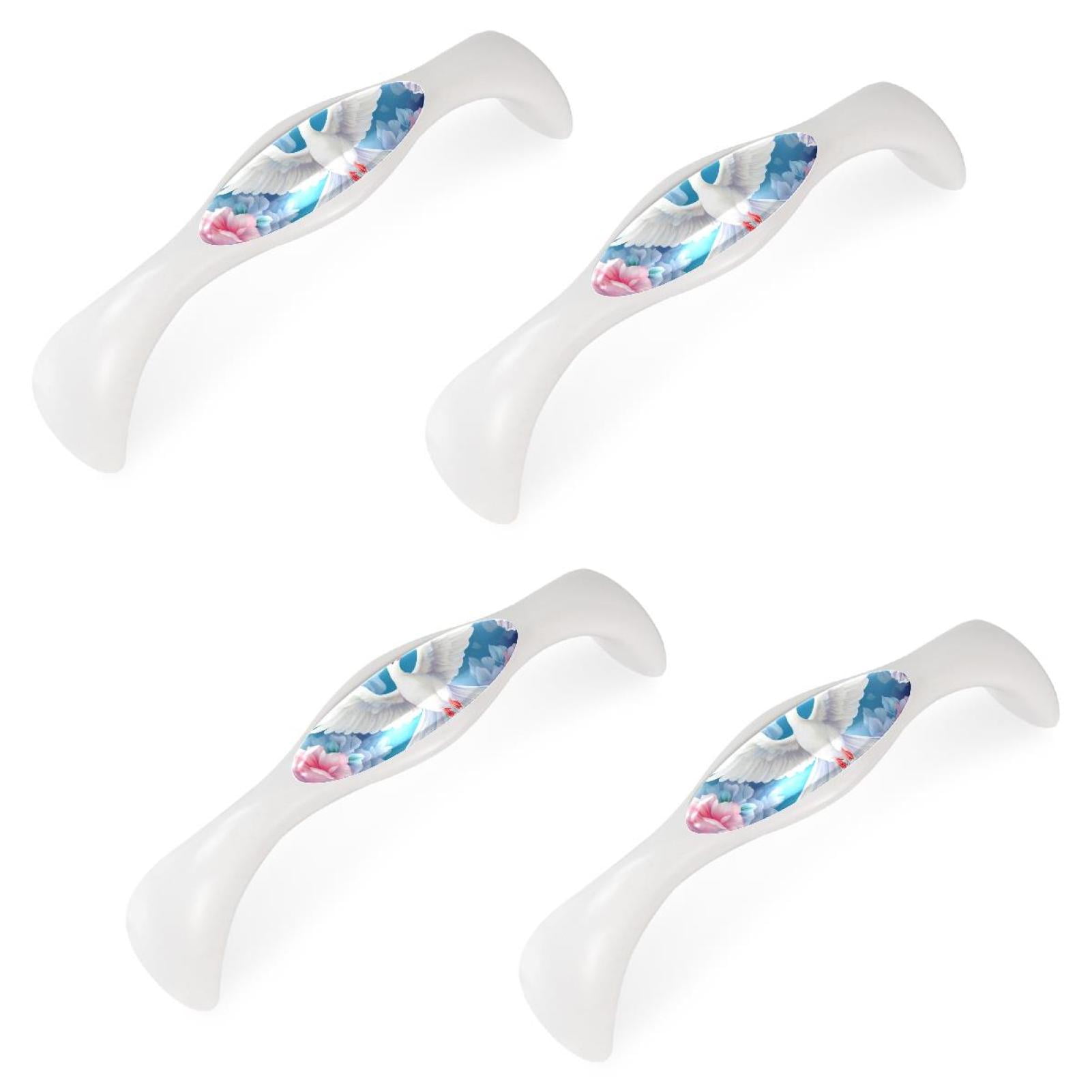 4 Pack Peace Dove Cabinet Pulls Drawer Pulls and Knobs Cup Cabinet ...