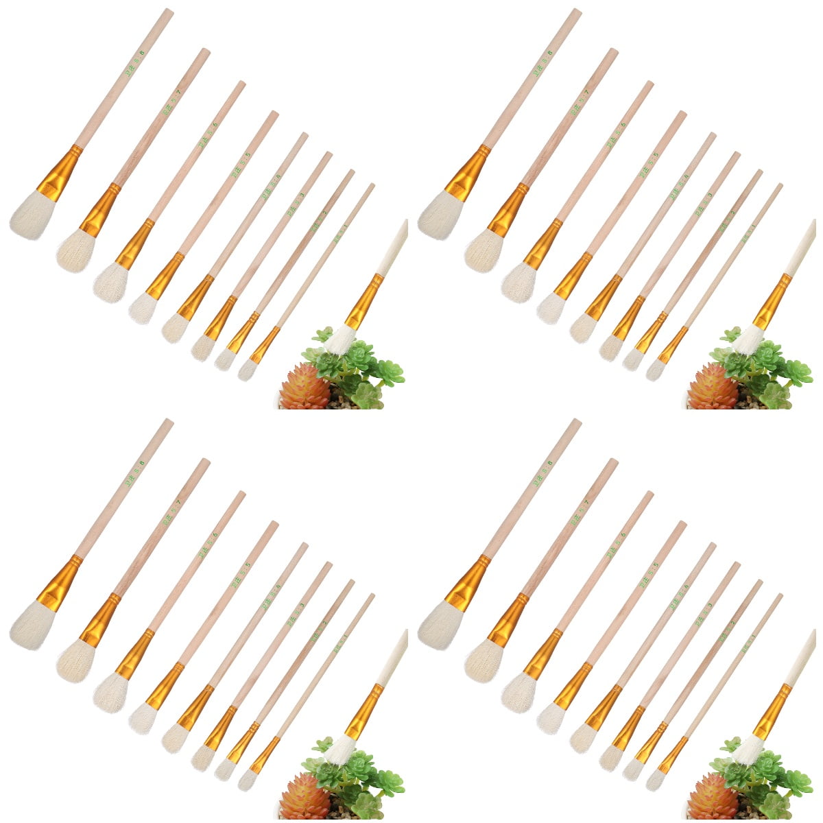 4 Pack Peach Tree Pollinator Pear Pollination Vegetable Child Travel ...