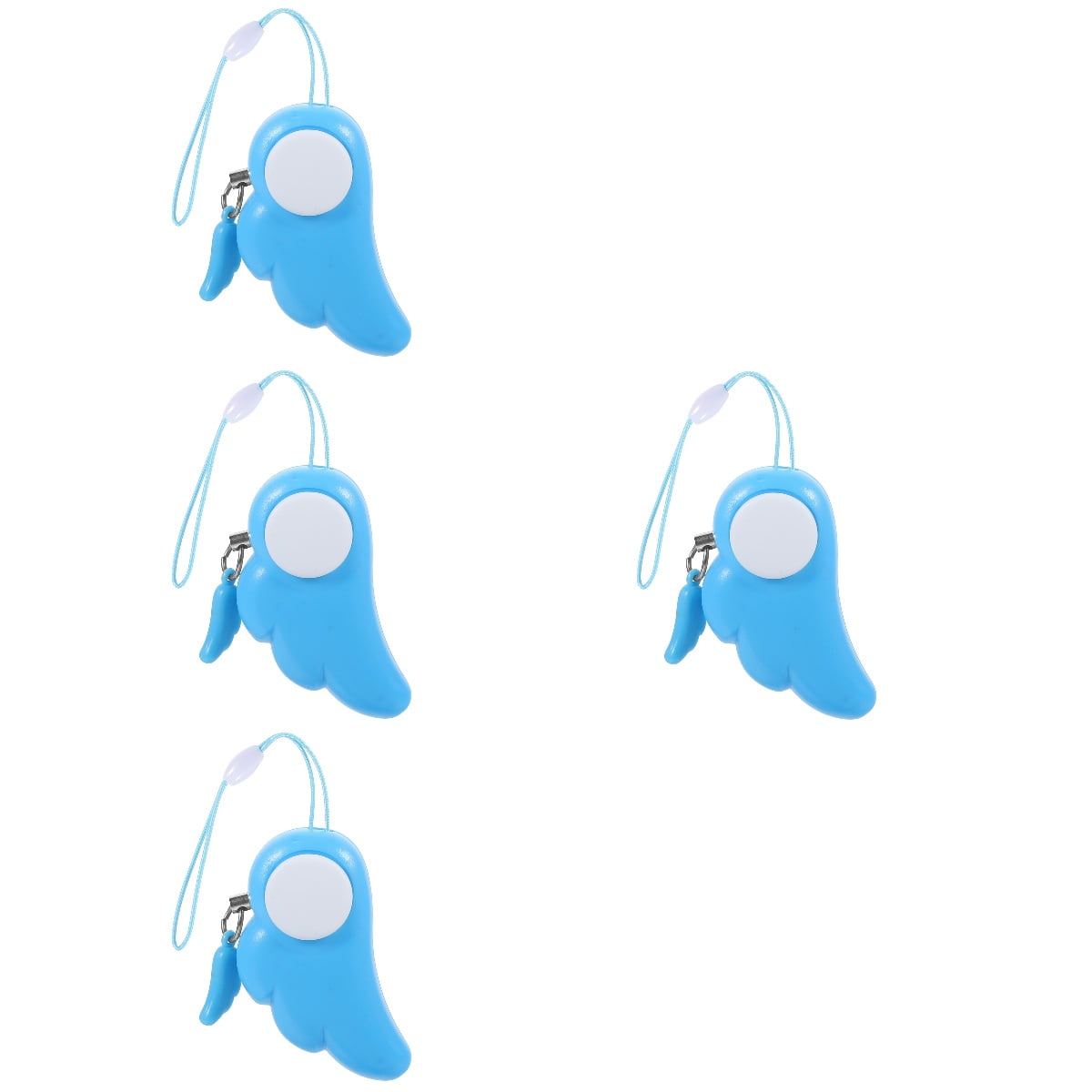 4 Pack Personal Safety Alarm Keychain for Women Defensive Keychains ...