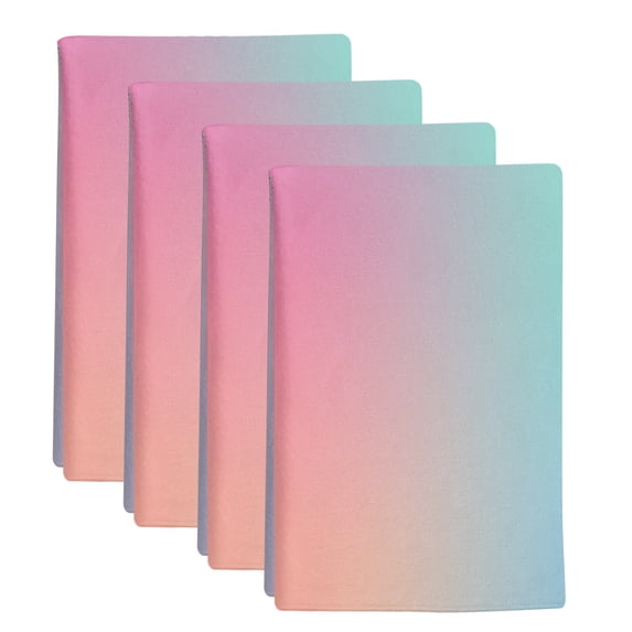 4 Pack Pink Purple Kitchen Towels Blue Teal Gradient Decorative Dish ...