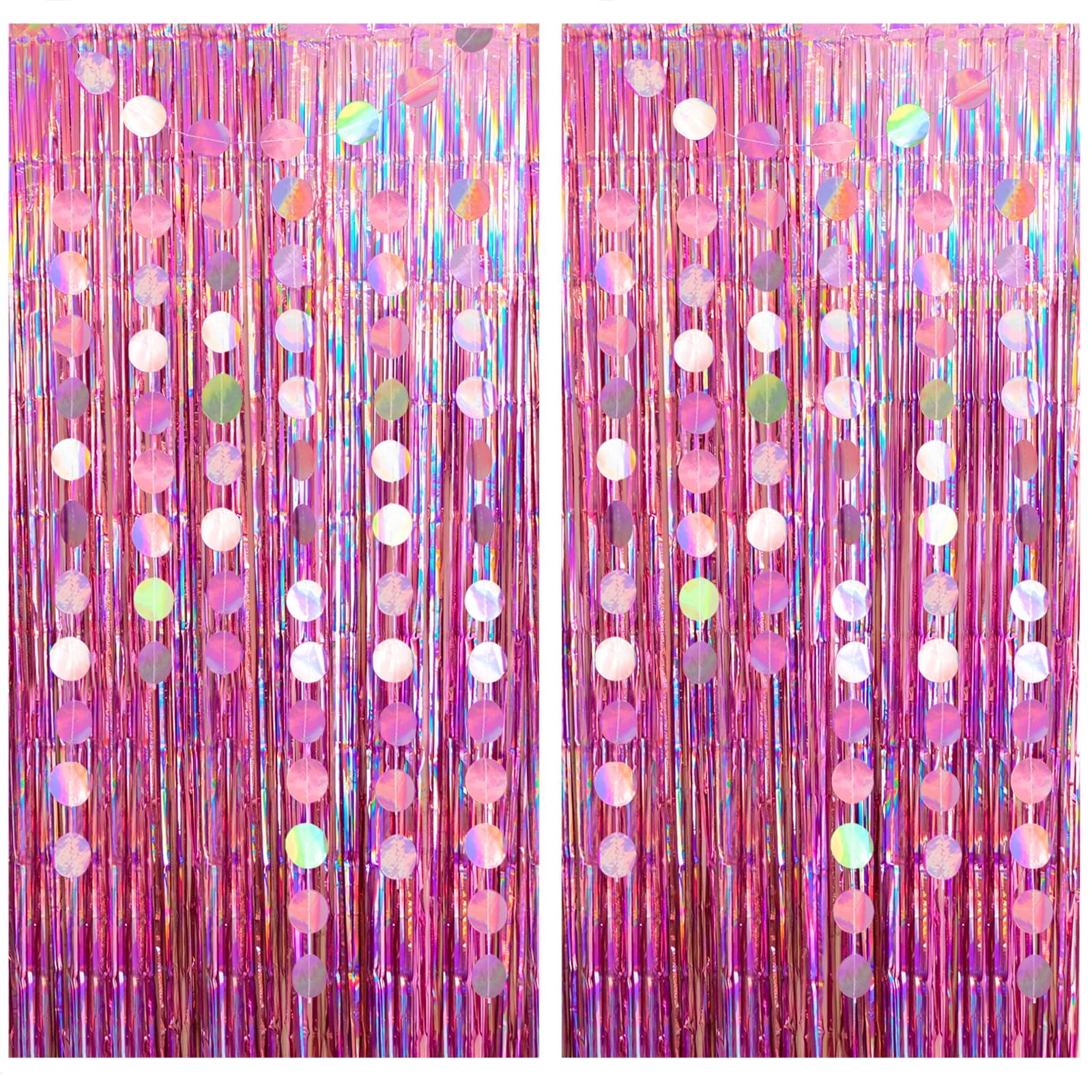 4 Pack PinkTRDN Fringe Garland with 2 Pcs Party Streamers and 2 Pcs ...