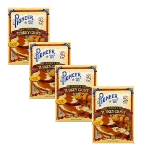 ( 4 Pack ) Pioneer Roasted Turkey Gravy Mix 1.41 Oz. Packet - Walmart.com