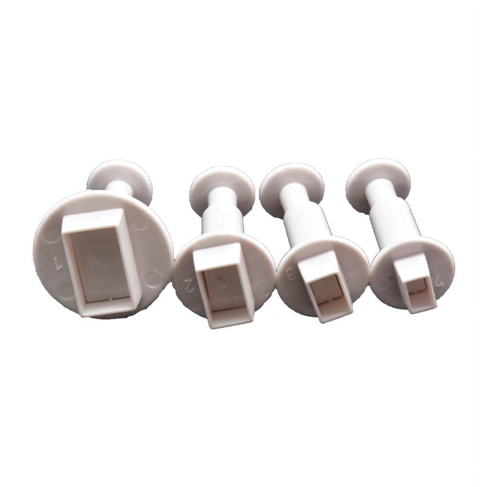 4 Pack Plastic Cake Molds Geometry Chocolate Sugar DIY Chocolate Molds ...