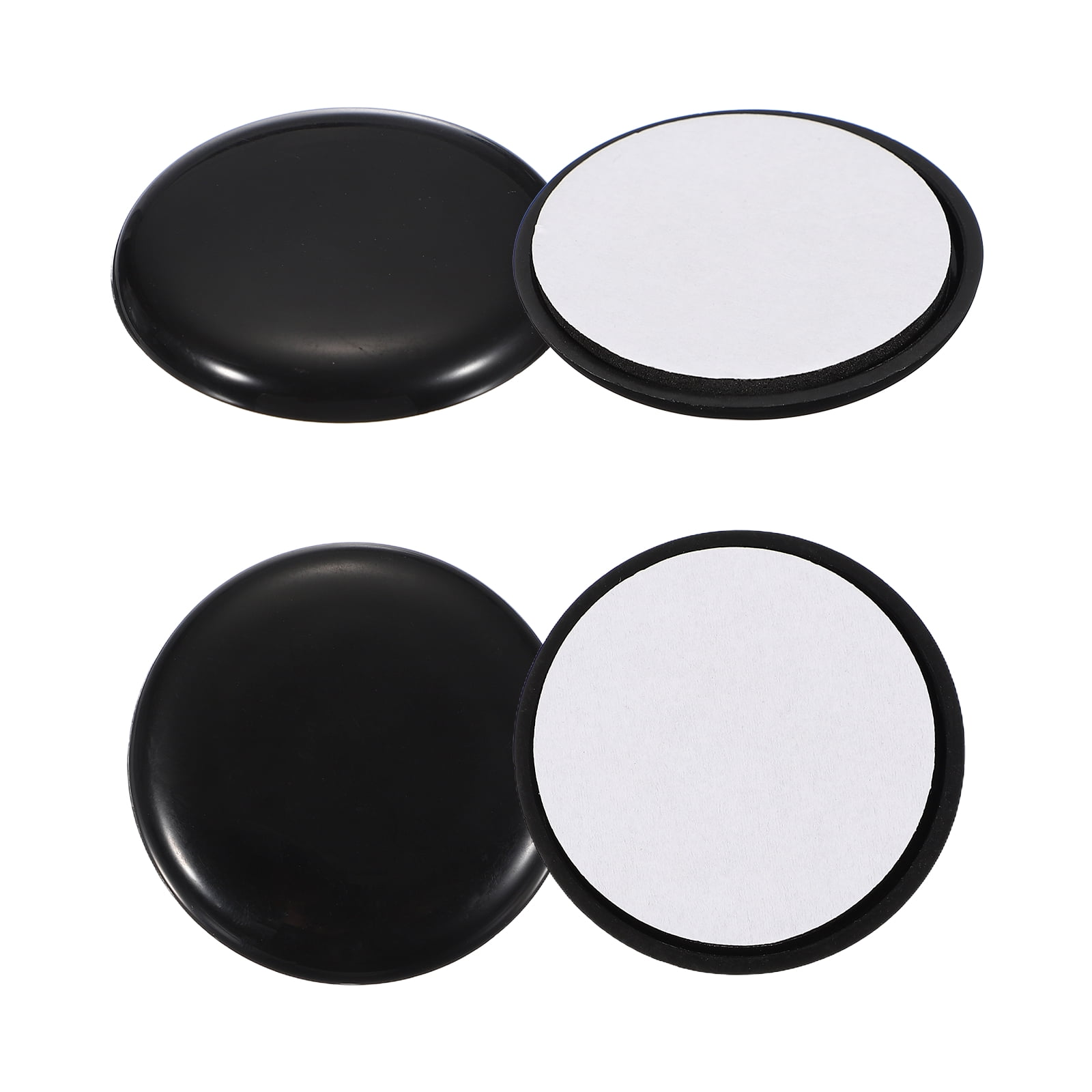 4 Pack Plastic Furniture Sliders 1.97" Self-Adhesive Round Furniture ...