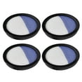 4 Pack Plastic Replacement Filter Efficient Dust Cleaning Filter Vacuum ...