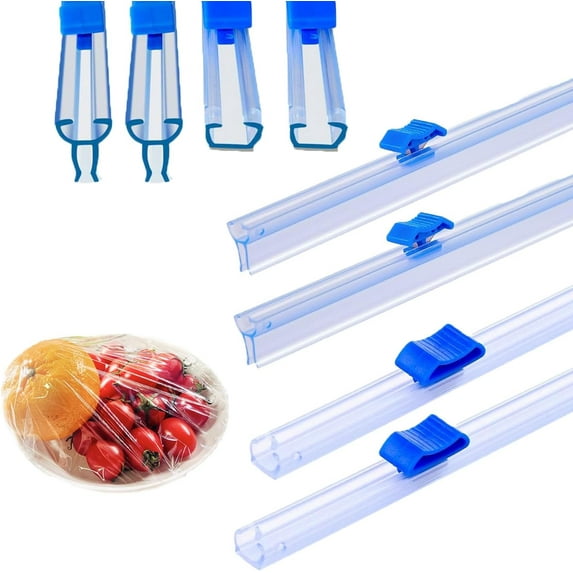 4 Pack Plastic Wrap Cutter Blade Replacement 13 inch Reusable Plastic ...