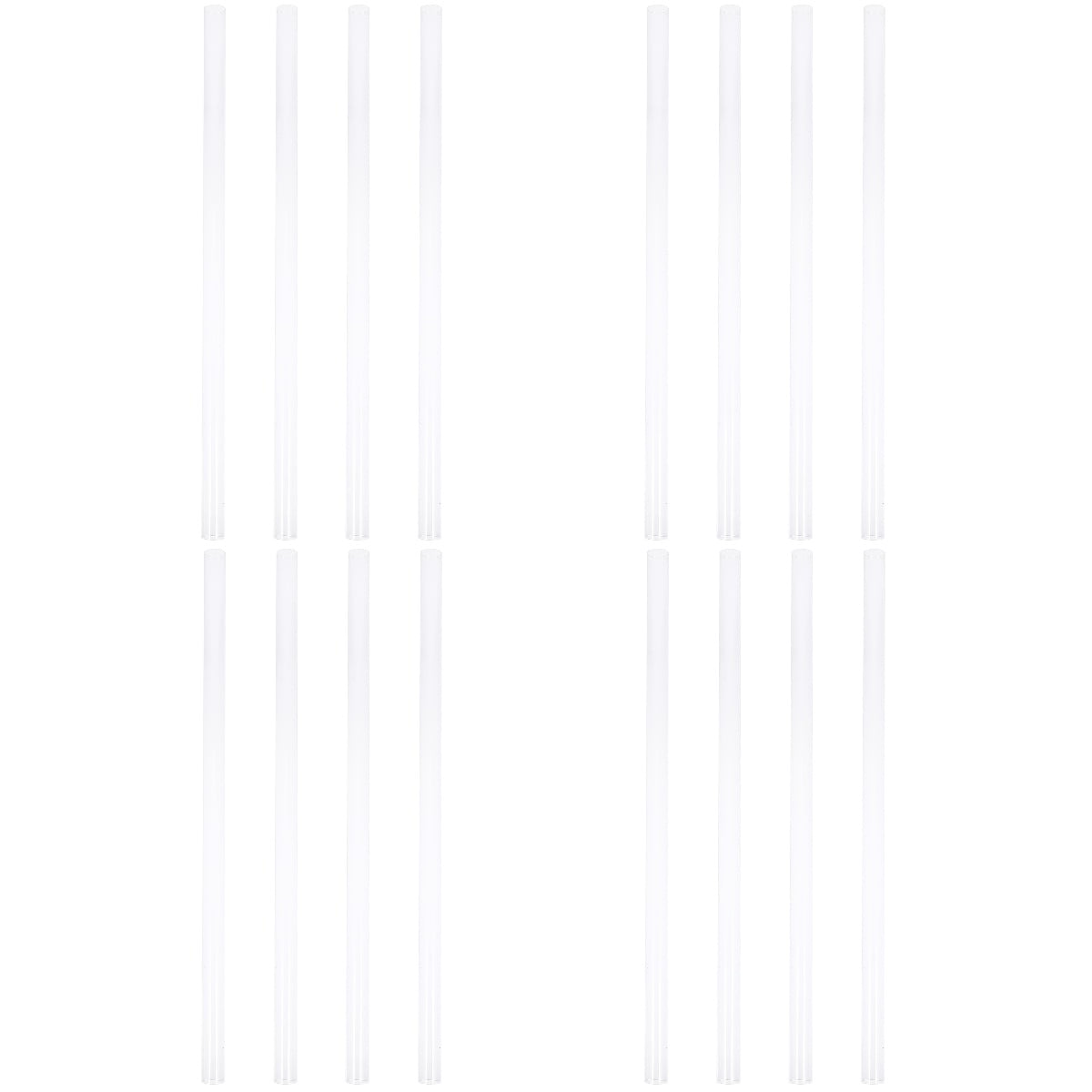 4 Pack Pools Clear Straws Transparent Pvc Pipe Round Tube Sanitary ...