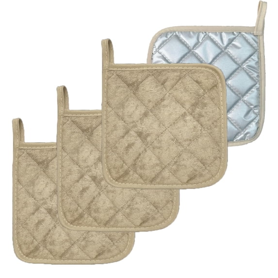 4 Pack Pot Holders for Kitchen Clearance Oven Potholders Sets for ...