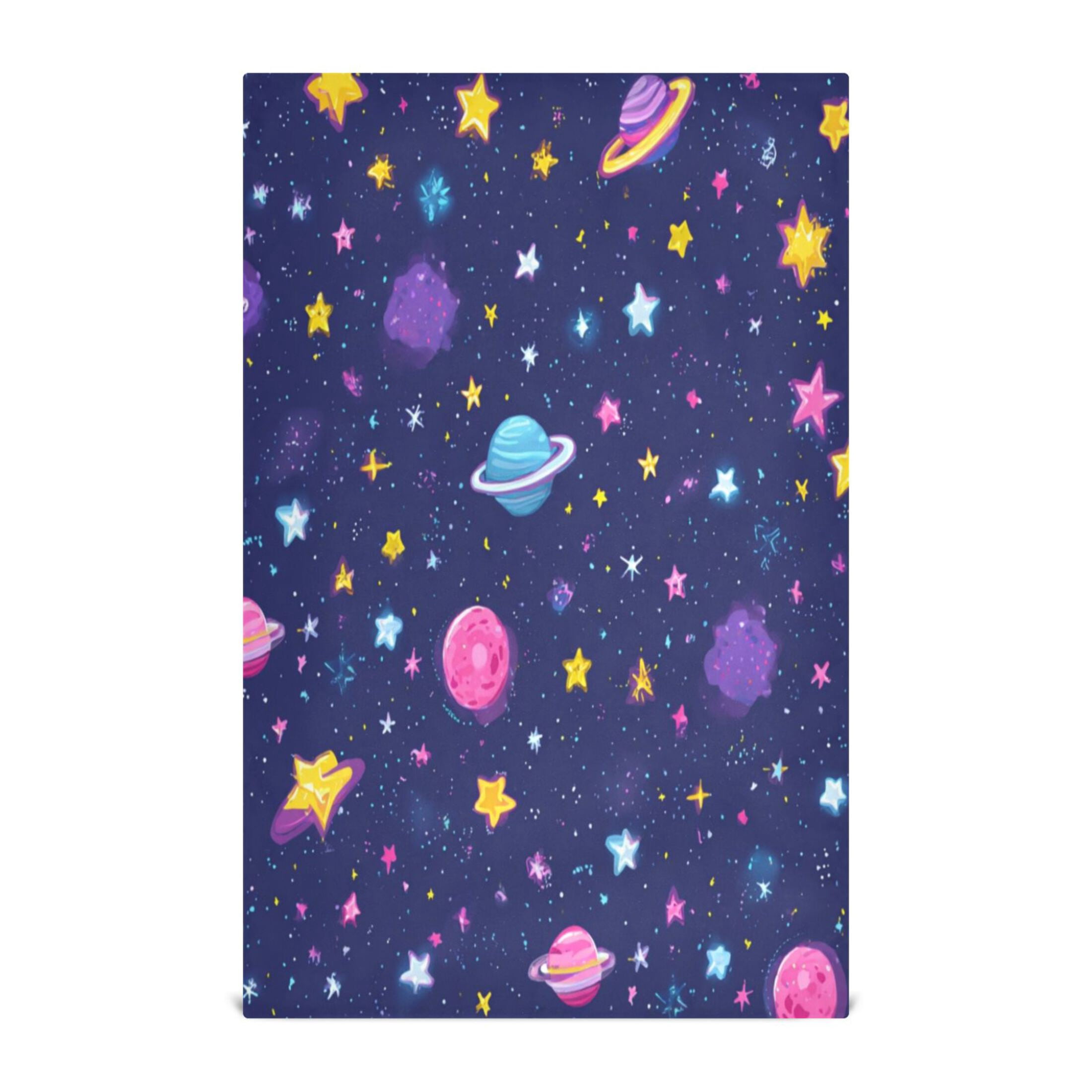 4 Pack Printed Kitchen Dish Towels Soft and Absorbent Dish Cloths ...