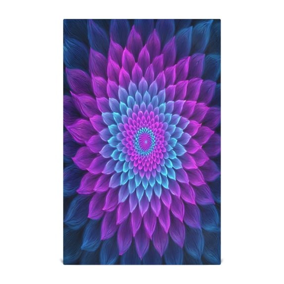 4 Pack Printed Kitchen Dish Towels Soft and Absorbent Dish Cloths ...