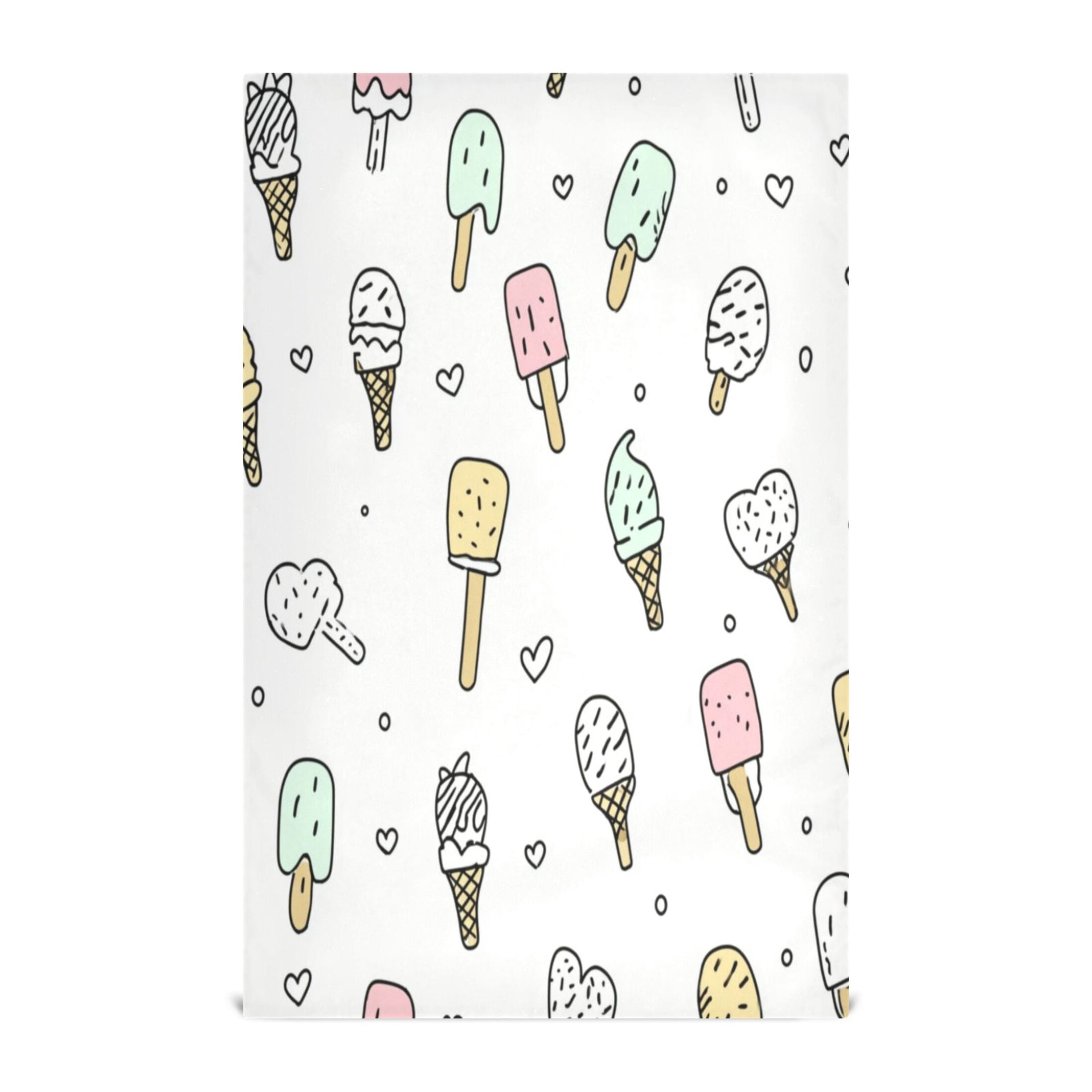 4 Pack Printed Kitchen Dish Towels Soft and Absorbent Dish Cloths ...