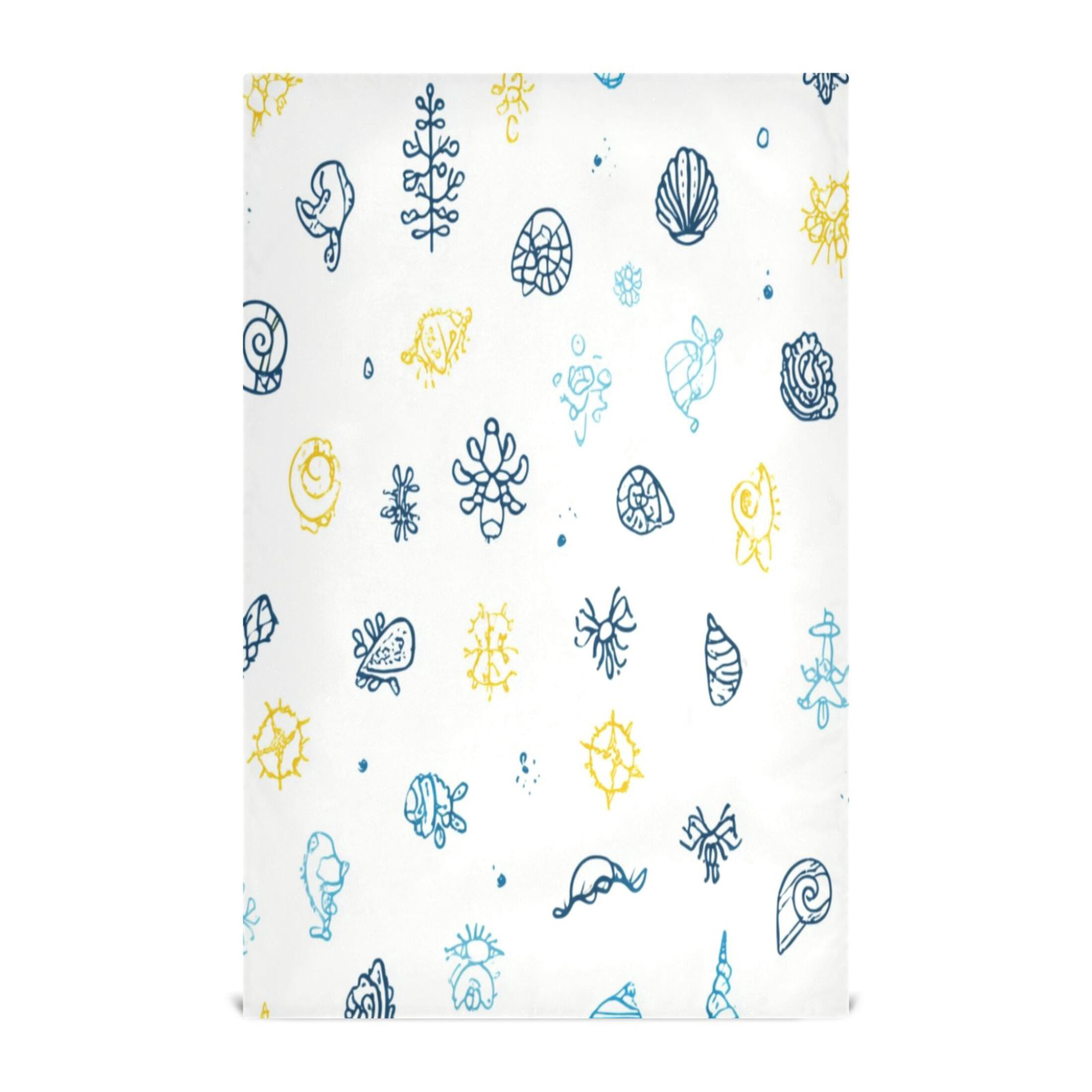 4 Pack Printed Kitchen Dish Towels Soft and Absorbent Dish Cloths ...