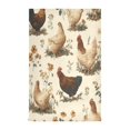4 Pack Printed Kitchen Dish Towels Soft and Absorbent Dish Cloths ...