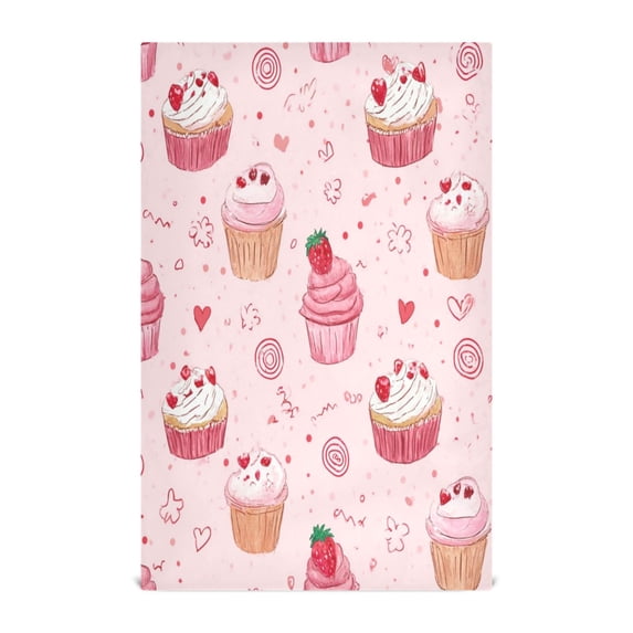 4 Pack Printed Kitchen Dish Towels Soft and Absorbent Dish Cloths ...