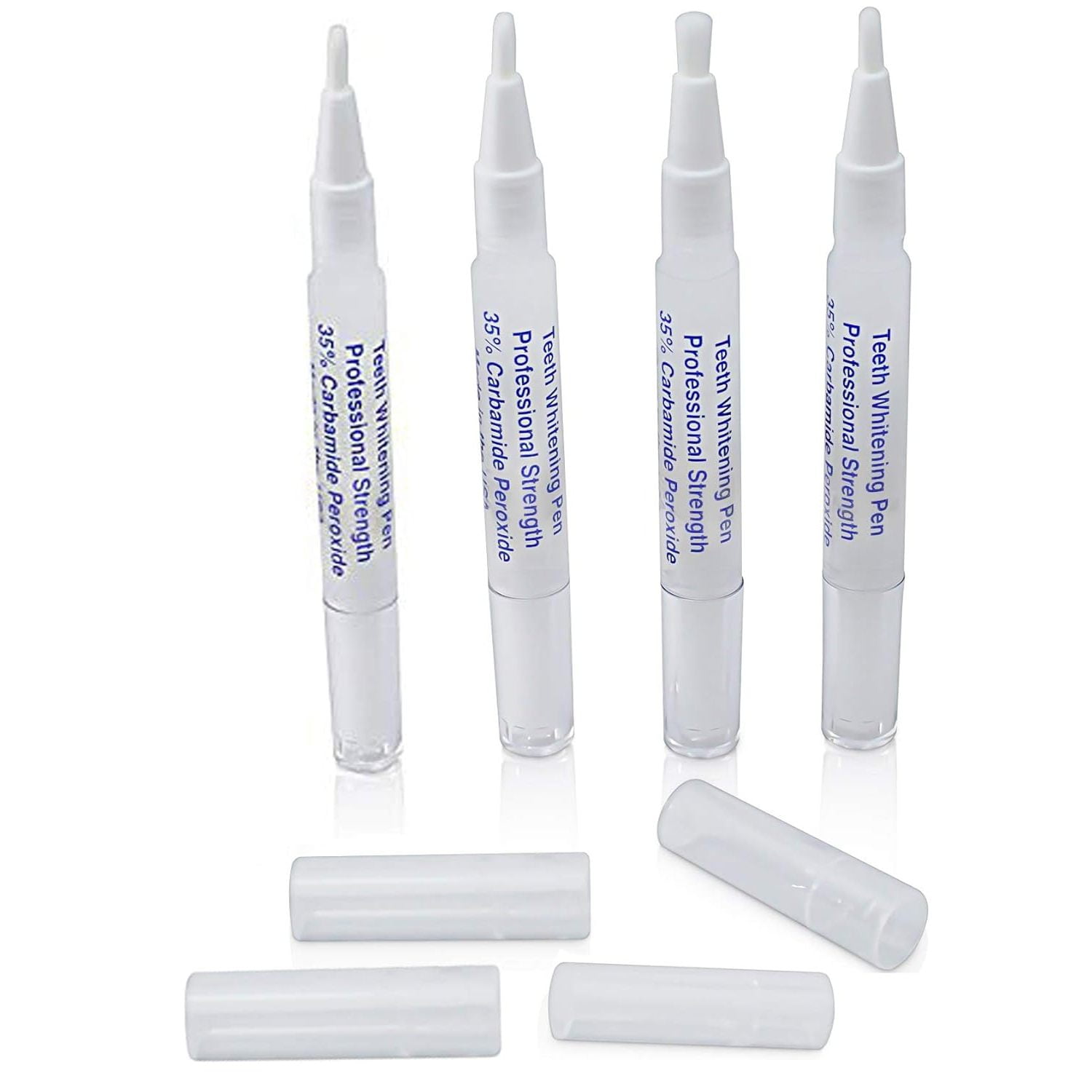4 Pack Professional Teeth Whitening Pens - New Improved - Better Value ...