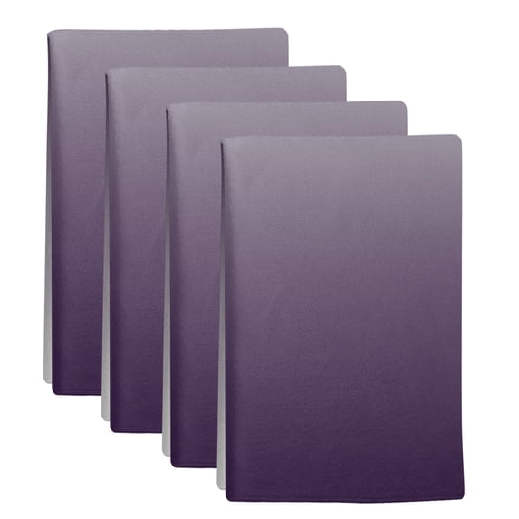4 Pack Purple Gray Kitchen Towels Gradient Decorative Dish Towel Sets ...