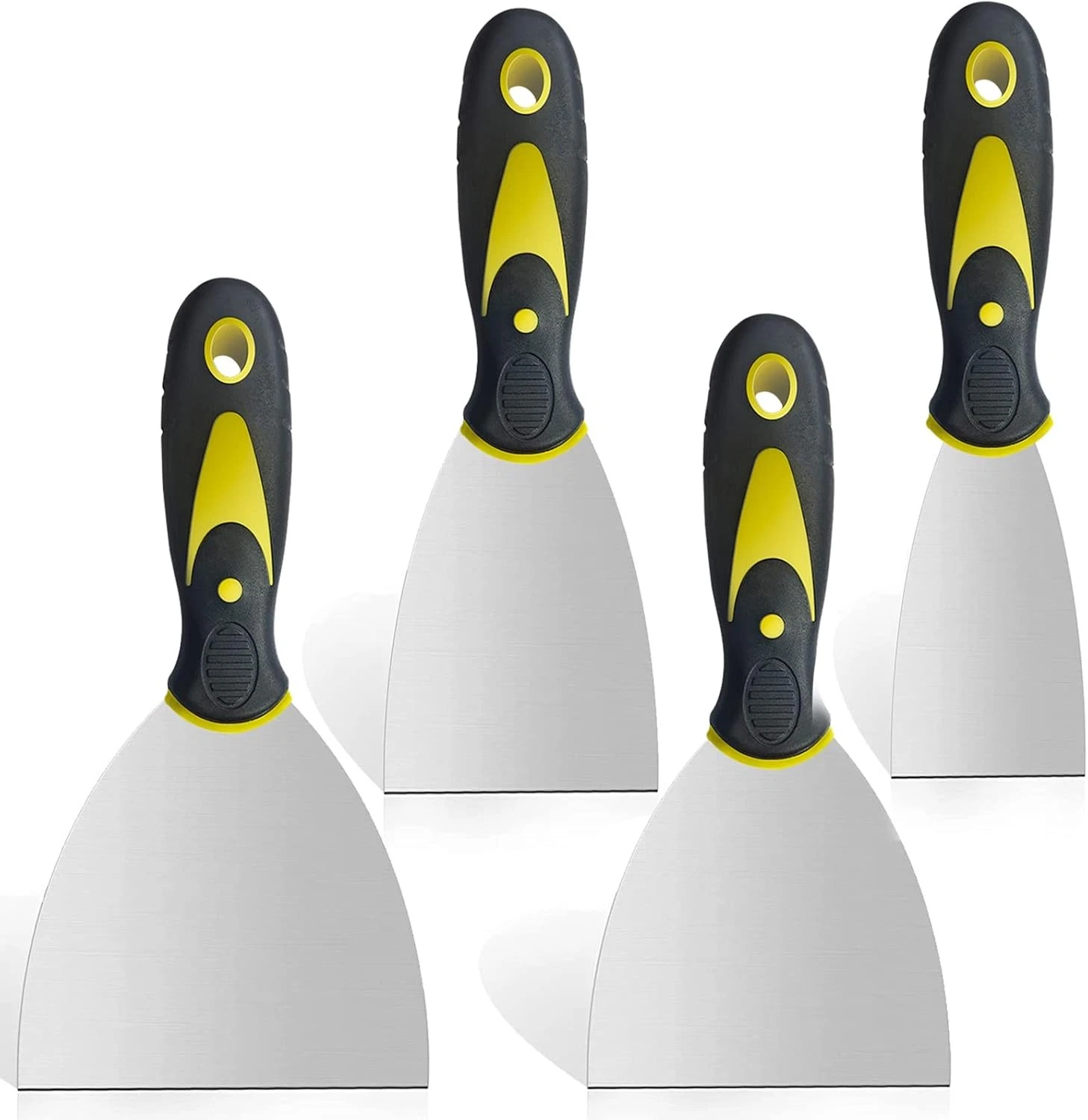 4 Pack Putty Knife Scraper, 2" 3" 4" 5" Putty Knife Set, - Walmart.com