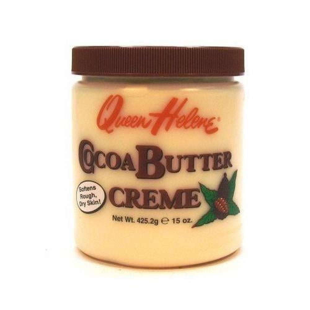 Queen Helene Natural Cocoa Creme, Cocoa Butter, 15 Ounce (Pack of 4 ...