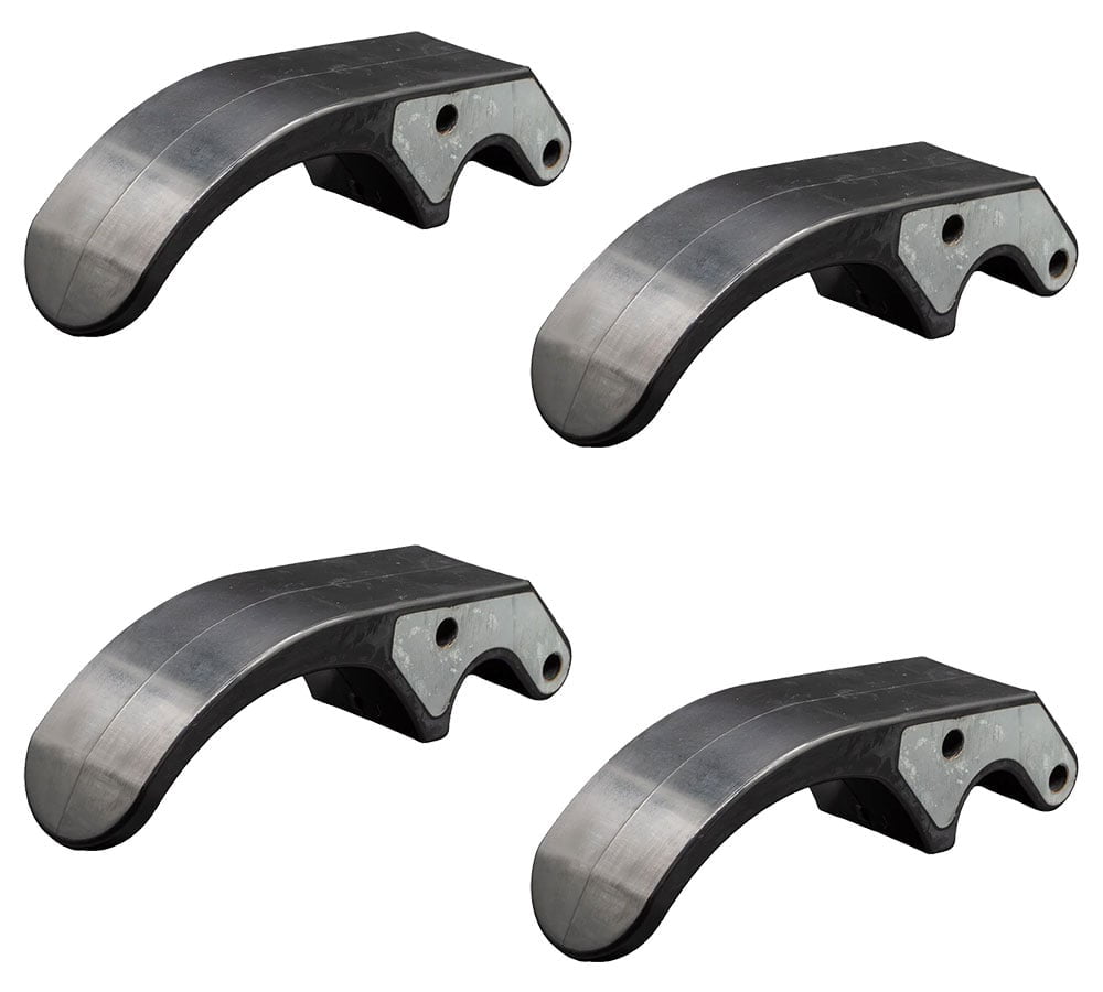 4 Pack Quick Release 3" Flexible Rubber Upright Tarp Stop - Rubber ...