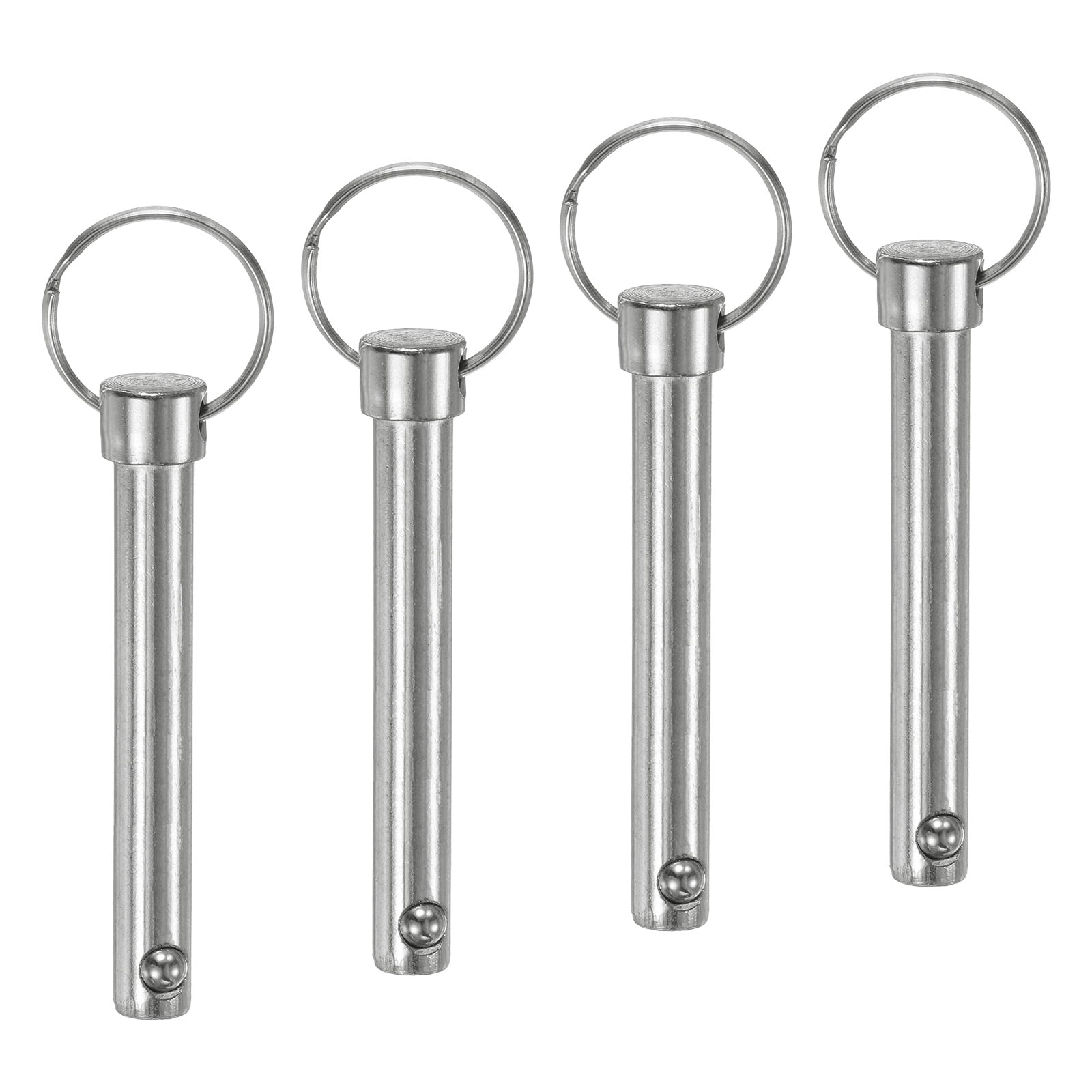 4-Pack Quick Release Pins, 10mm Dia., 65mm Usage Bimini Top Pin, 70mm ...
