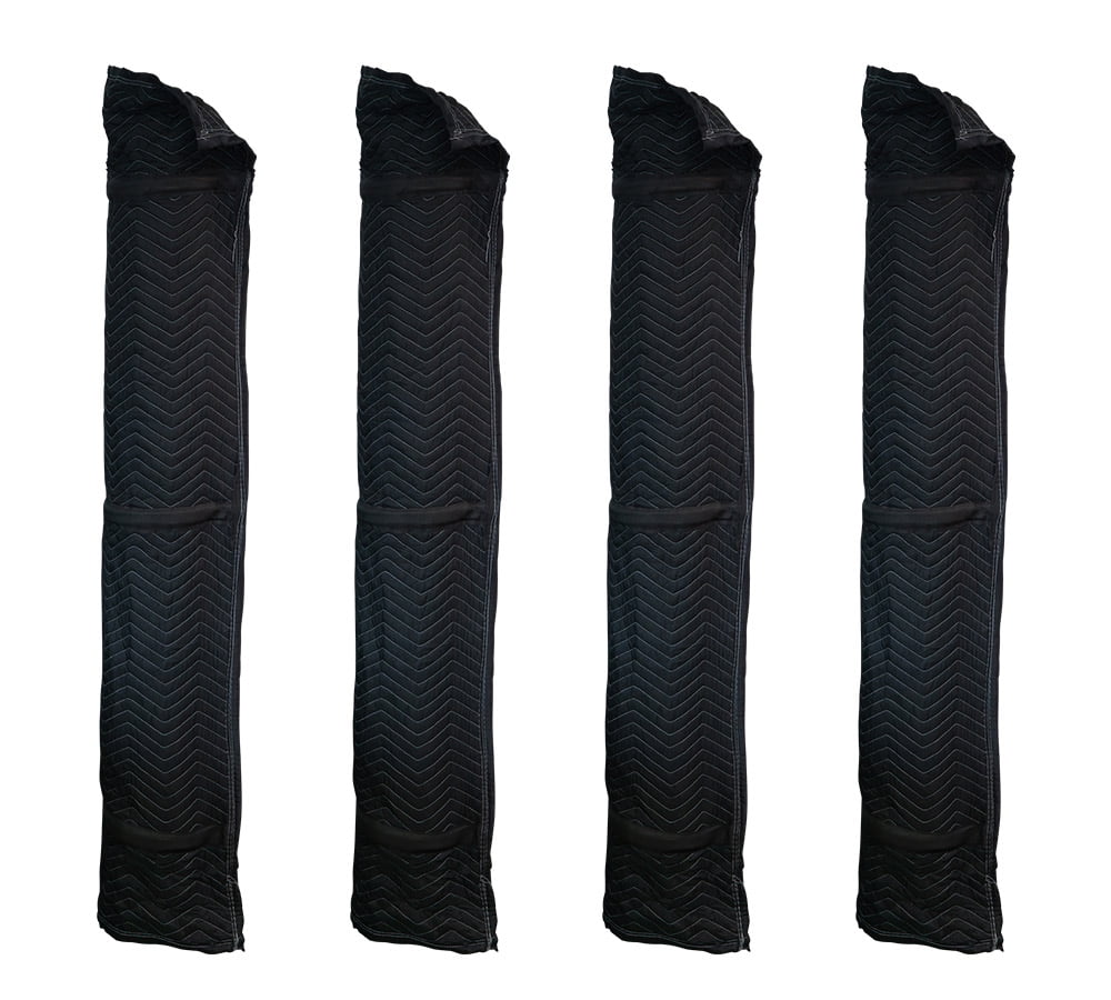 4 Pack Quilted Door Jamb Protector Pad w/ Adjustable Metal Clip - 69 ...