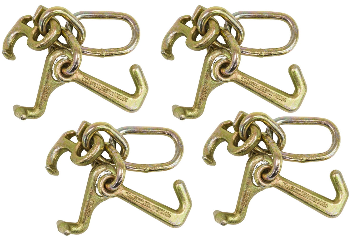 (4 Pack) RTJ Cluster Hook Heavy Duty Wrecker Hauler Tow Towing Truck ...