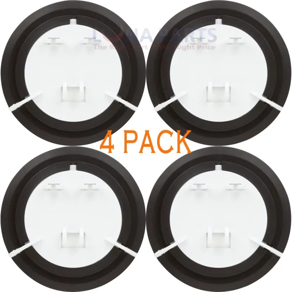 (4 Pack) Refrigerator Ice Door Recess Flapper Ge Wr17X11653 Ap3672582 ...