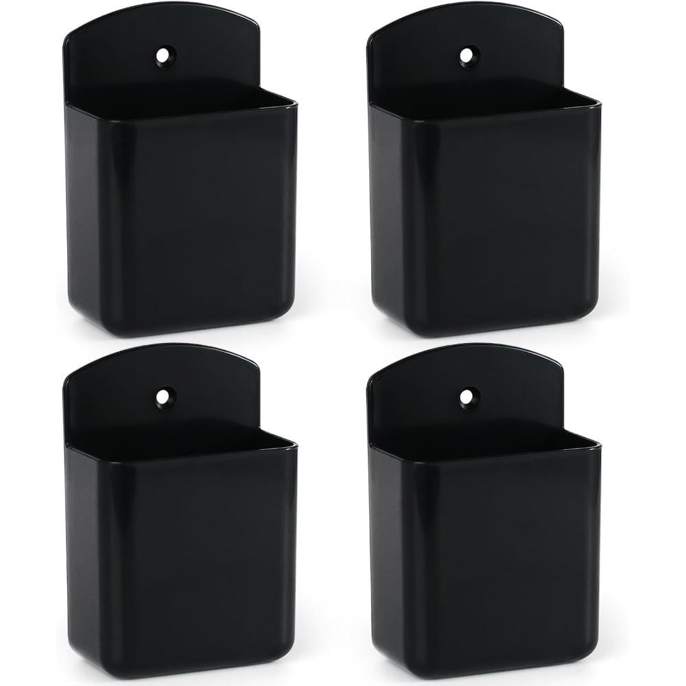4 Pack Remote Control Brackets Wall Mounted, TV Controller Bracket ...