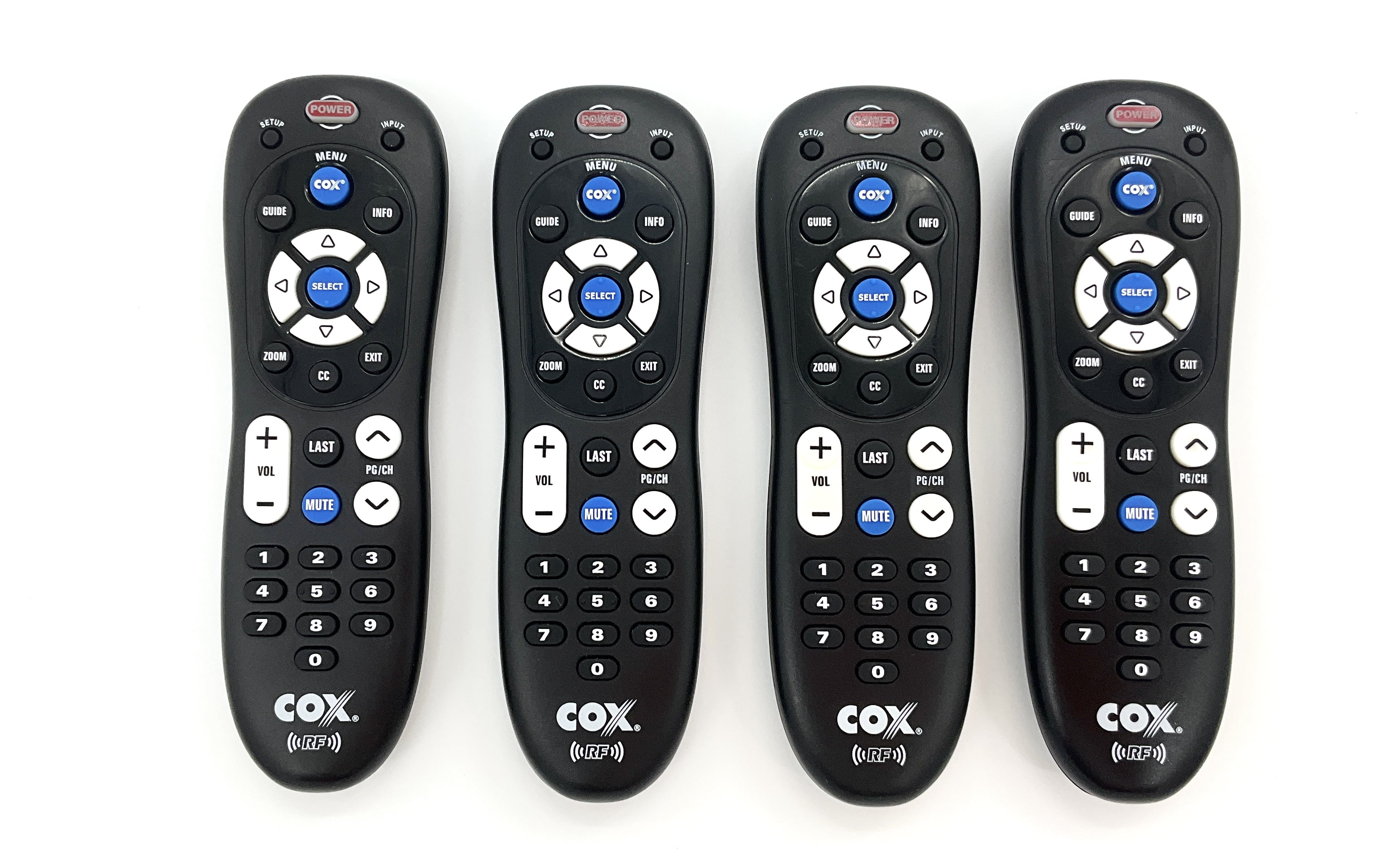 (4 Pack) Replacement Cox IR Remote Control URC-3220 For Cox Mini Box ...