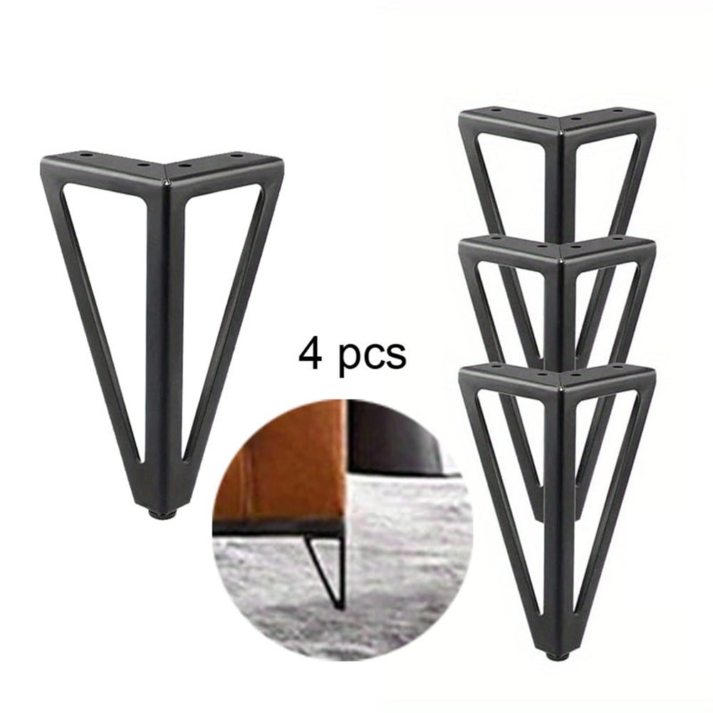 4 Pack Replacement Furniture Feet 6 Inche Table Legs Cabinet Feet Bed ...