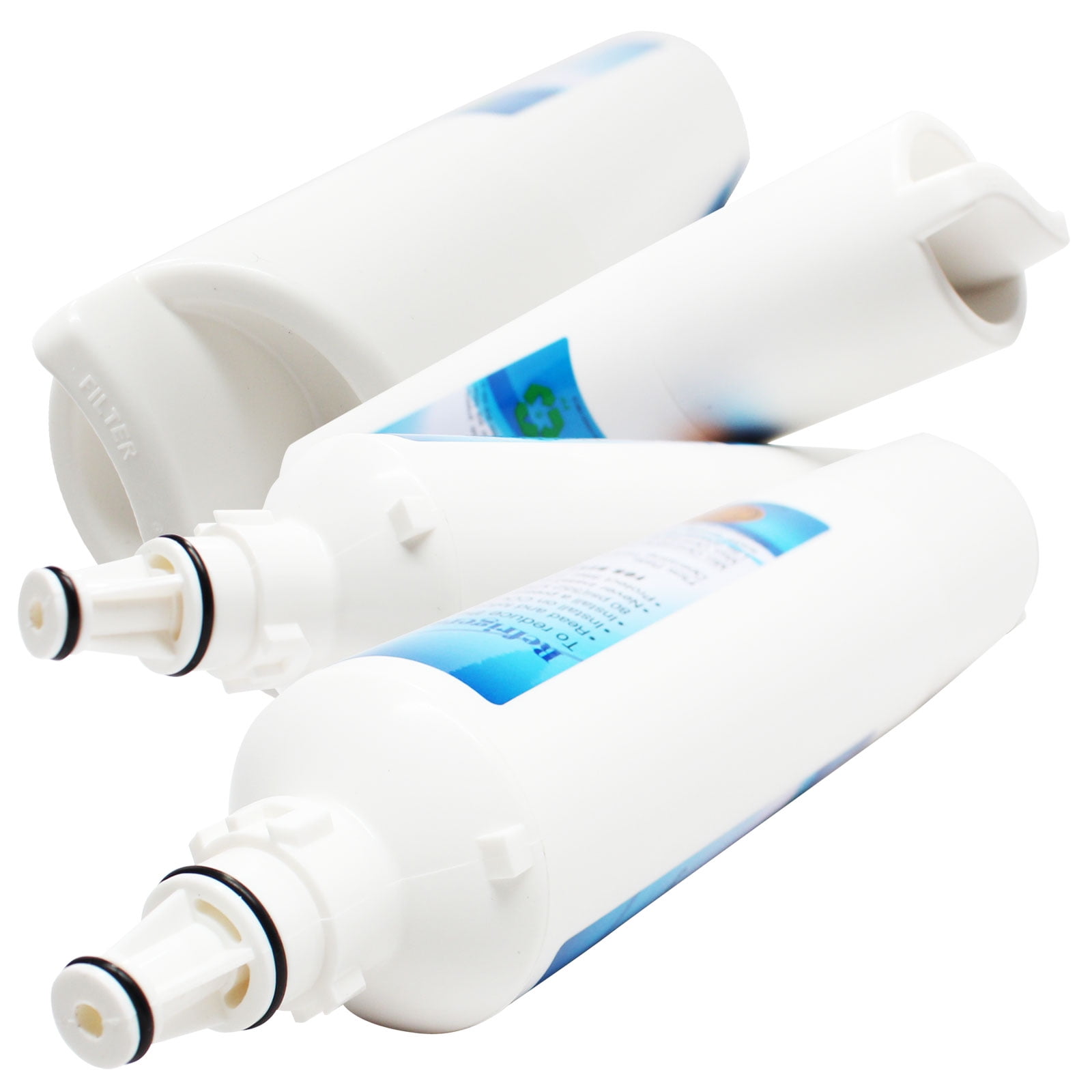 4-Pack Replacement LG LFX25950SB Refrigerator Water Filter - Compatible ...